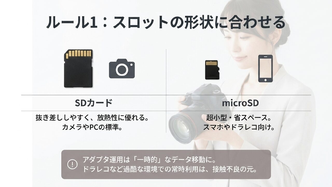 失敗しないSDカードとmicroSDカードの違いと正しい選び方 - SnapGadget