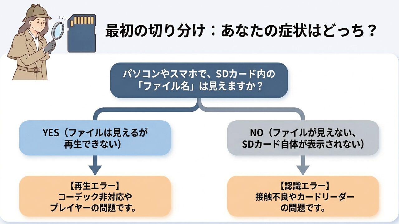 SDカードの動画が見れない原因と機器別の対処法をプロが解説 - SnapGadget
